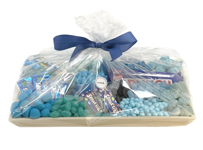 Blue Candy Platter - Cured Catering Catering and Gifts Delivered in ...