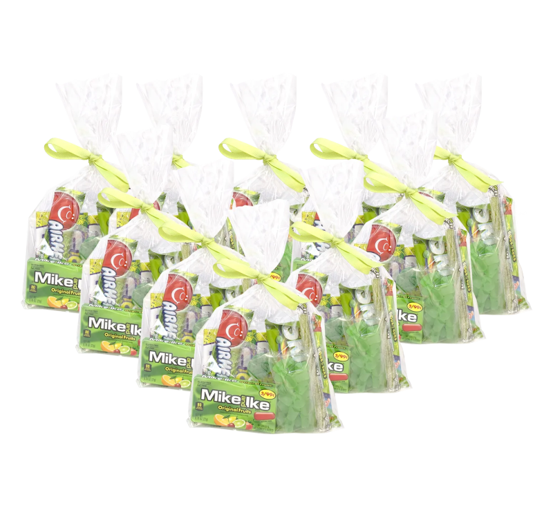 Green Loot Bags - Cured Catering Catering and Gifts Delivered in ...