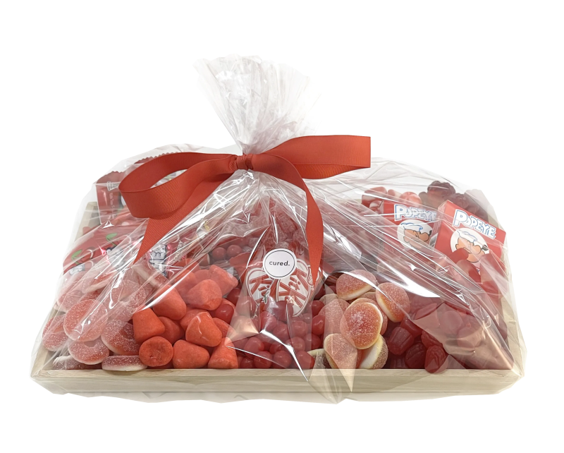 Red Candy Platter - Cured Catering Catering and Gifts Delivered in ...