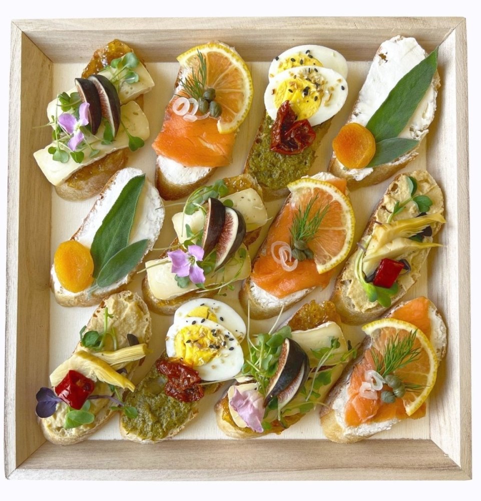 Tartine Platter - Cured Catering Catering and Gifts Delivered in ...